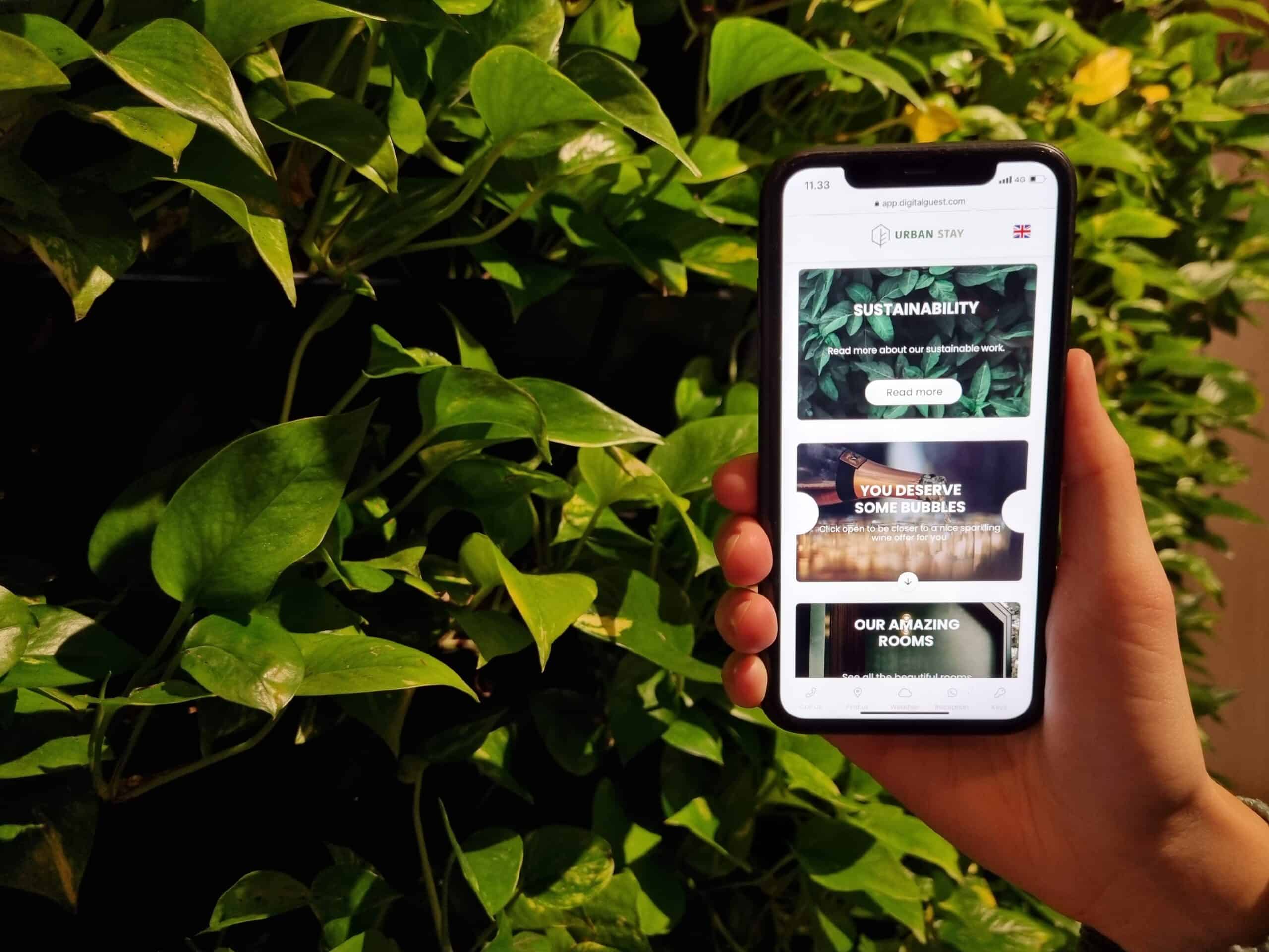 Sustainability in hotels is DigitalGuest's priority