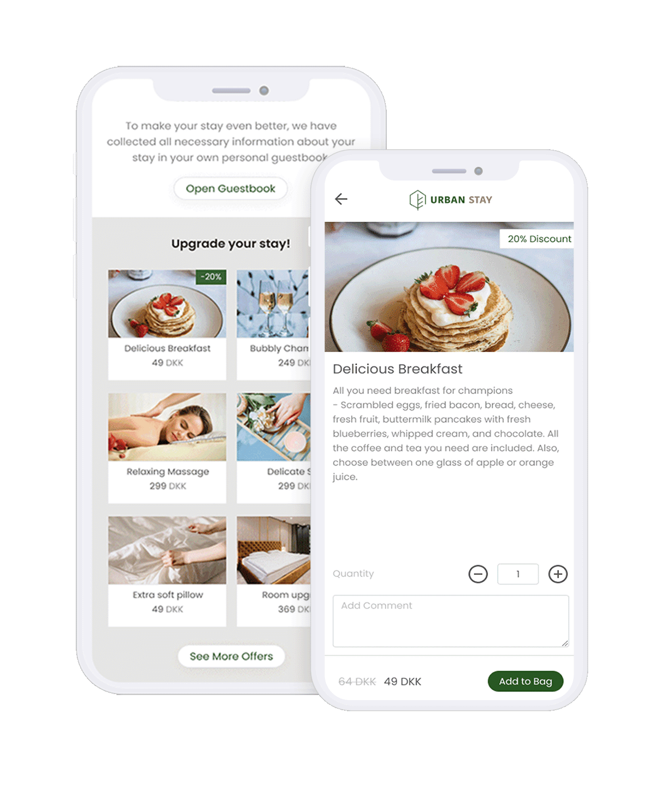 Pre-stay & Pre-upselling | Automated email and SMS flow